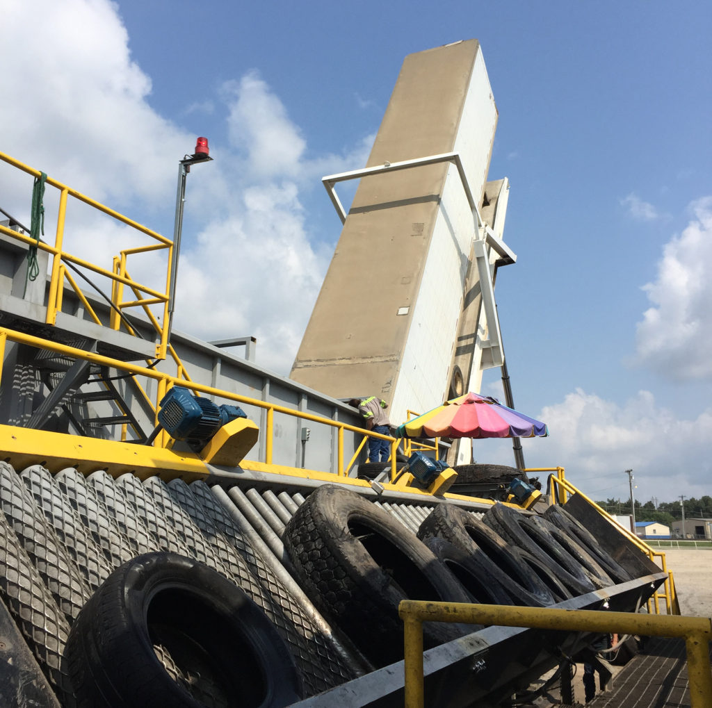 Tire Feed System - Oklahoma - AFS Technology